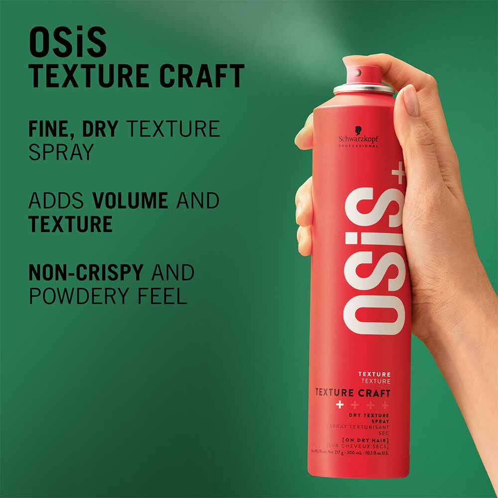 Schwarzkopf Professional OSiS Texture Craft Spray 300ml | Hairspray ...