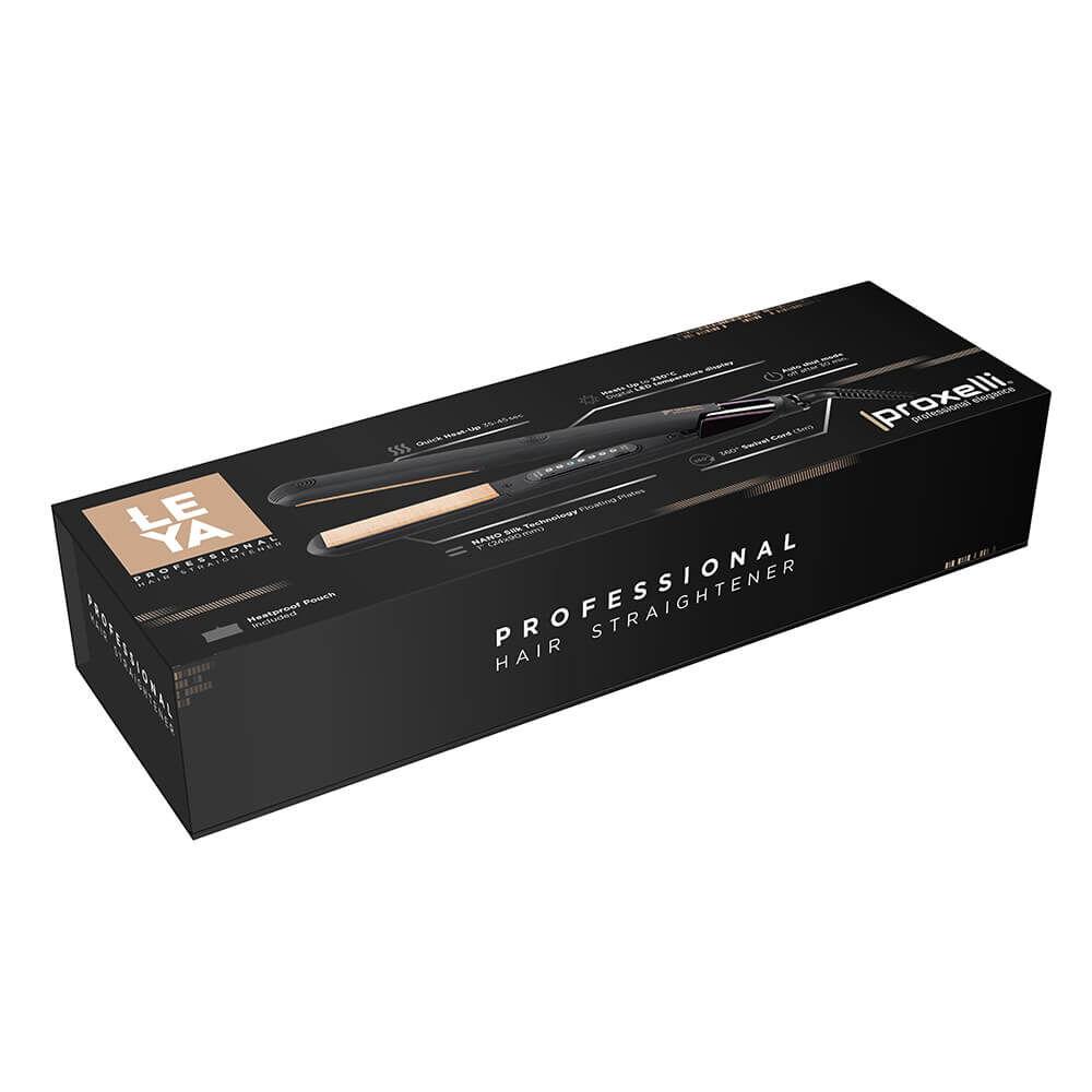 Proxelli LEYA Nano Silk Straightener | Hair Straighteners & Hair ...