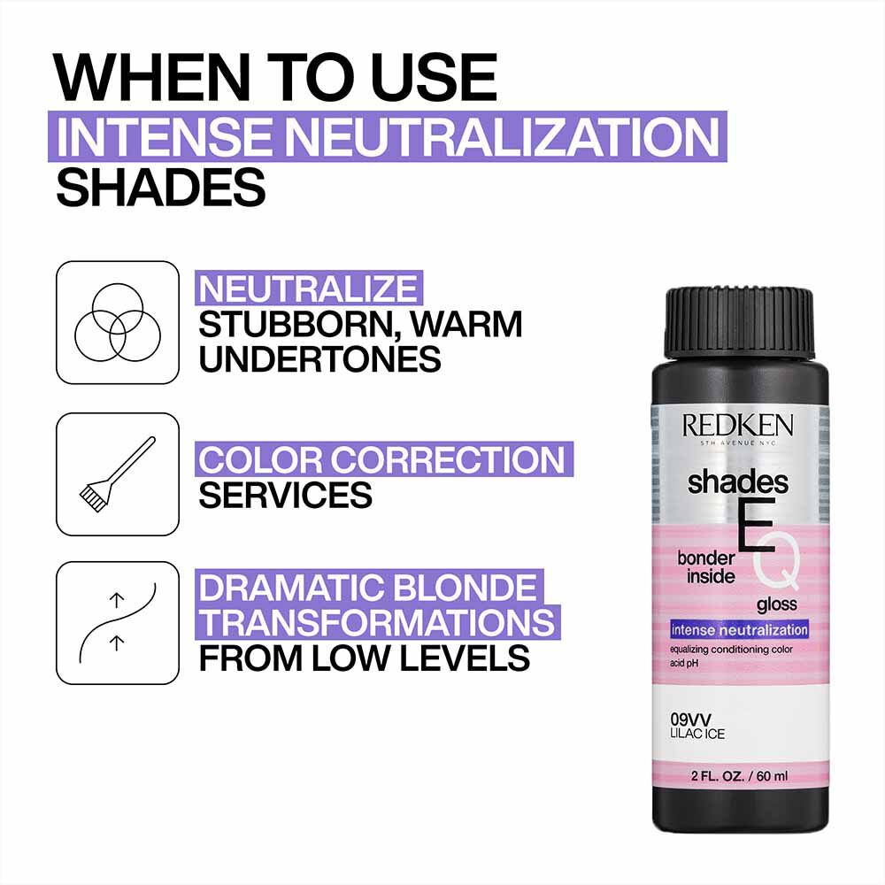 Redken Shades Eq Bonder Inside Demi Permanent Hair Colour 09vv Lilac