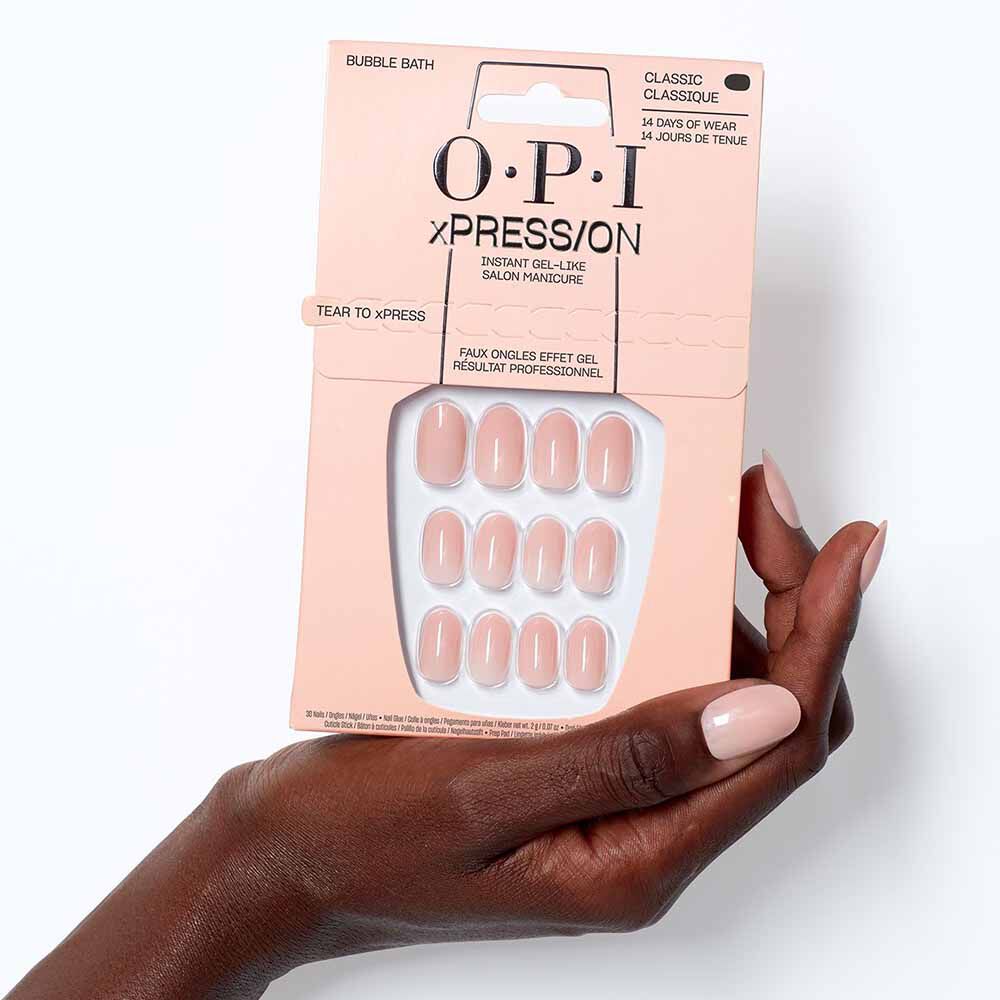 OPI xPRESS/ON Artificial Nails, Bubble Bath | Gel Polish Kits | Sally ...