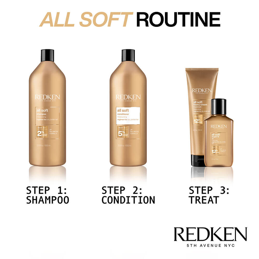 Redken All Soft Shampoo 1000ml | Hair Shampoo | Sally Beauty