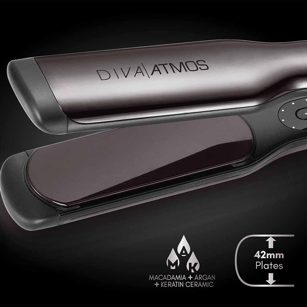 Diva Atmos Professional Wide Styler 42mm | Hair Straighteners & Hair ...