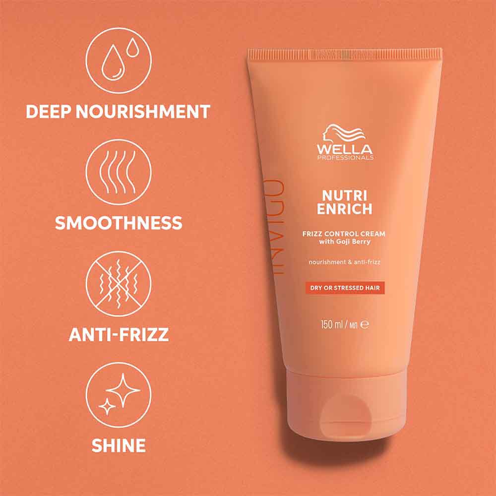 Wella Professionals Invigo Nutri-Enrich Frizz Control Cream 150ml ...