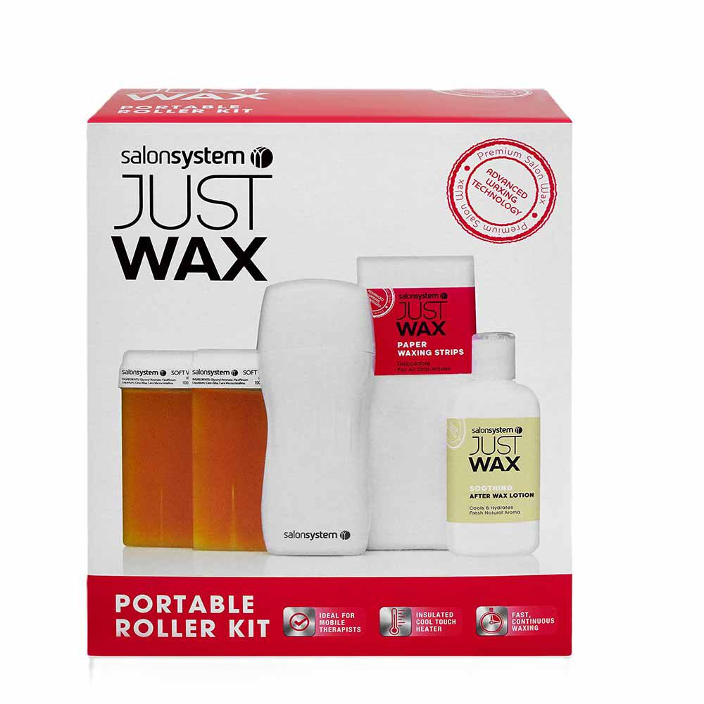Just Wax Portable Roller Wax Kit | Warm & Crème Wax | Sally Beauty