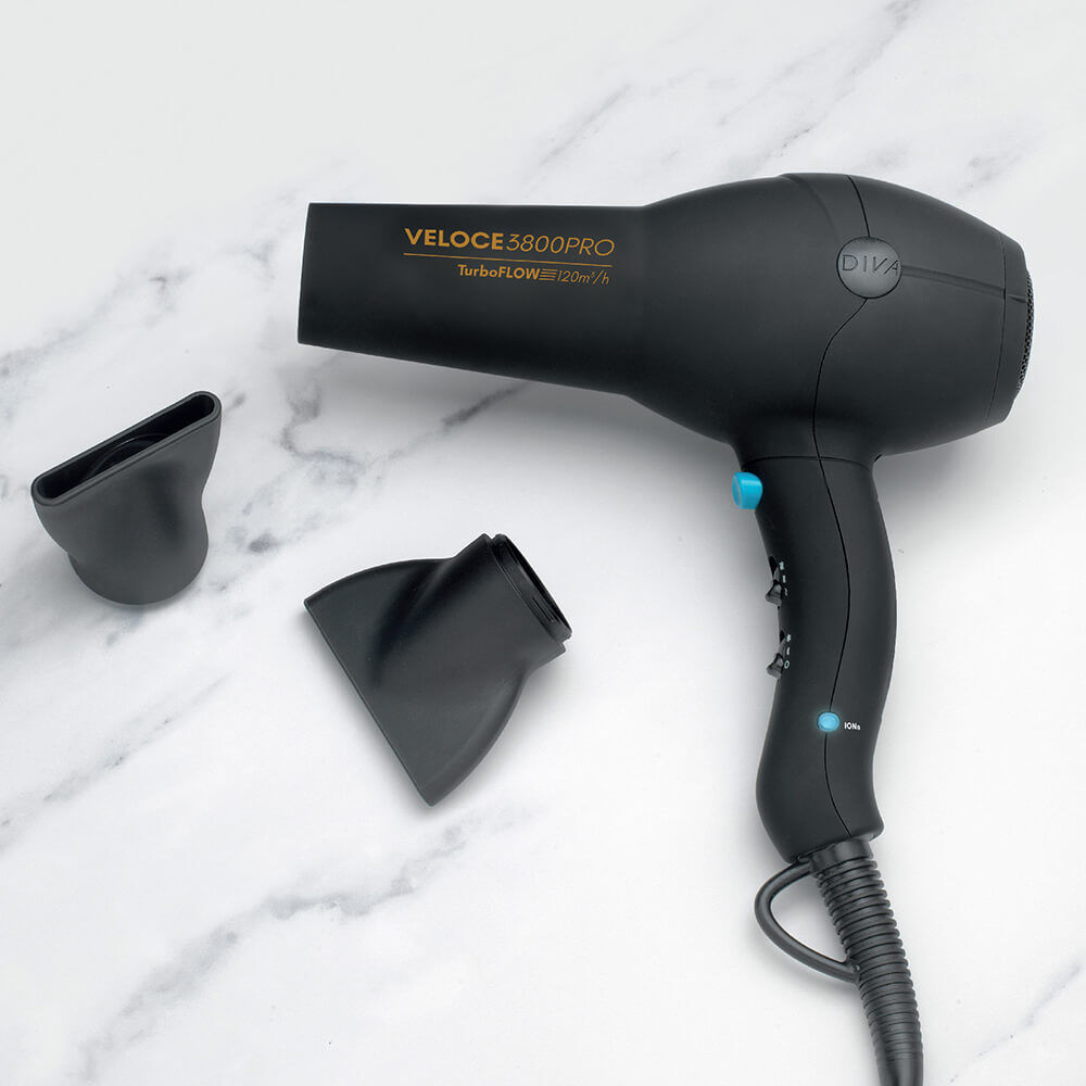 Diva Edit Veloce 3800 Pro Hair Dryer in Purple | Sally Beauty