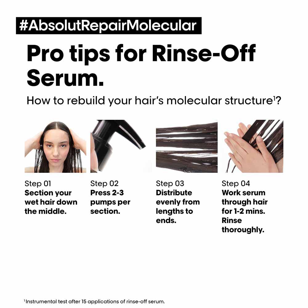 L'Oréal Professionnel Serie Expert Absolut Repair Molecular Rinse-Off ...