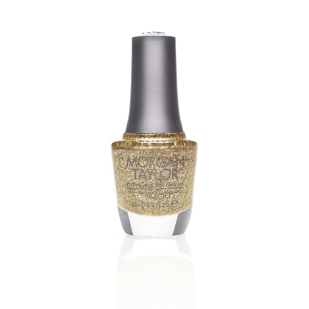 Morgan Taylor Long-lasting, DBP Free Nail Lacquer - Glitter And Gold ...