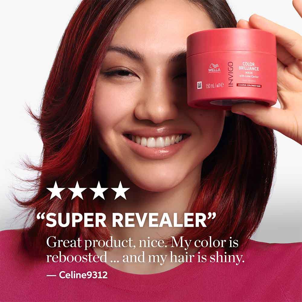 Wella Professionals Invigo Color Brilliance Mask Coarse 150ml | Hair ...