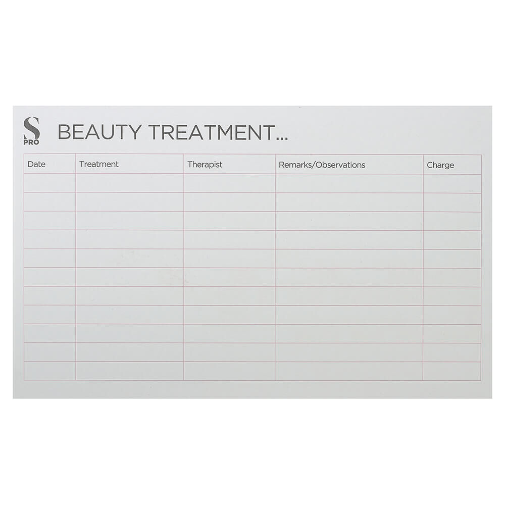 S-PRO Beauty Record Cards 1-pack | Stationery | Sally Beauty