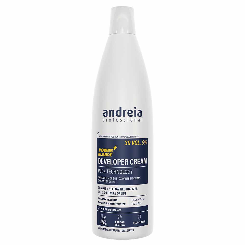 Andreia Professional Developer Cream Power Blonde 30 Vol 9% 1000ml ...