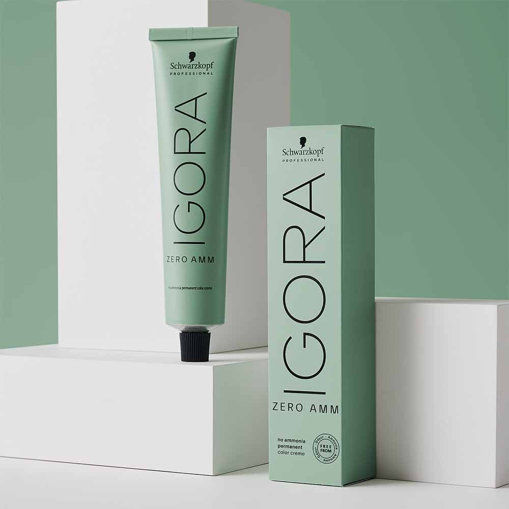 Schwarzkopf Professional Igora Zero AMM 6-0 Dark Blonde Natural 60ml ...