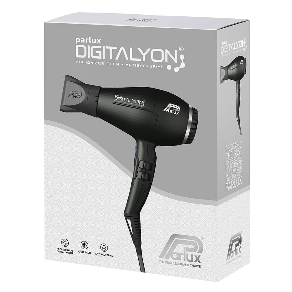 Parlux Digitalyon Light Air Ionizer Hair Dryer, Anthracite | Hair ...