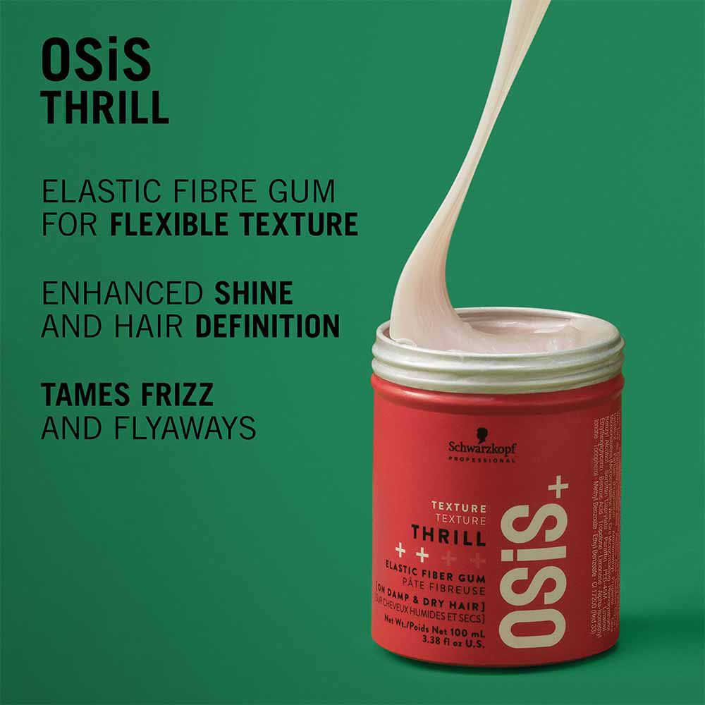 Schwarzkopf Professional OSiS Thrill Elastic Fibre Gum 100ml ...