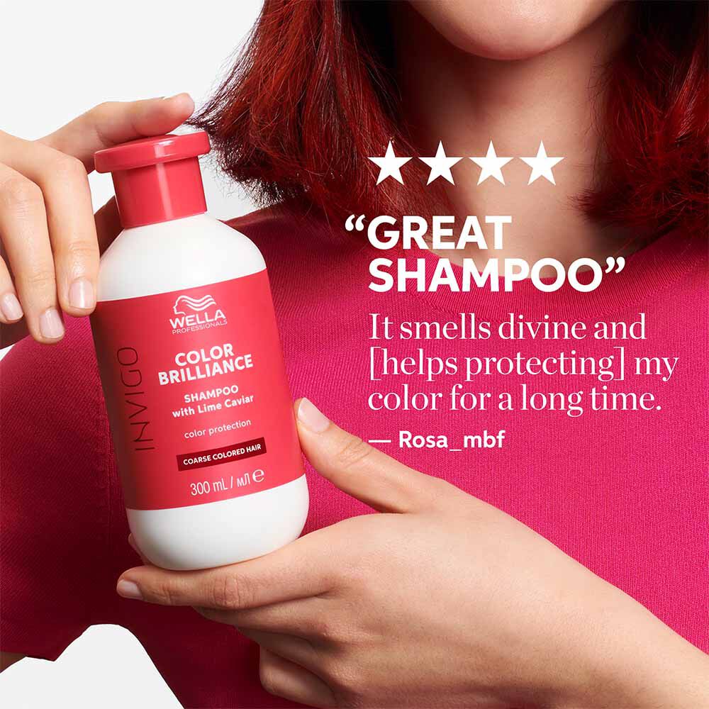 Wella Professionals Invigo Color Brilliance Shampoo Coarse 1000ml ...