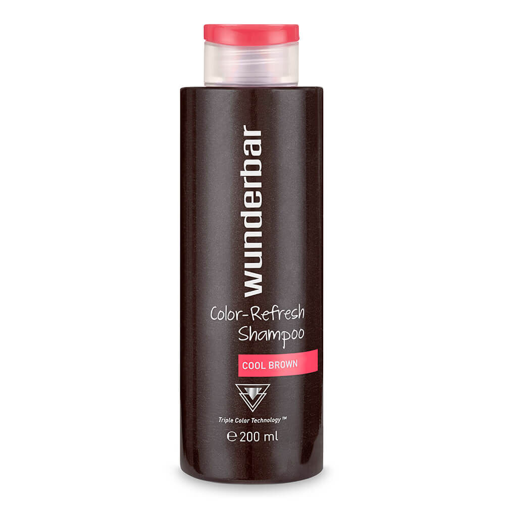 Wunderbar Colour Refresh Shampoo - Cool Brown 200ml | Hair Shampoo ...