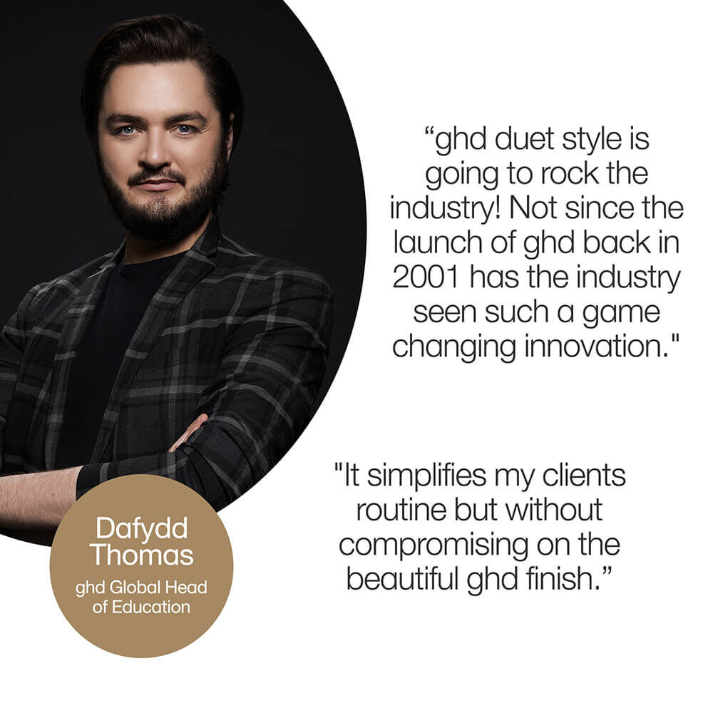 ghd Duet Style 2-in-1 Hot Air Styler White | Hair Straighteners & Hair ...