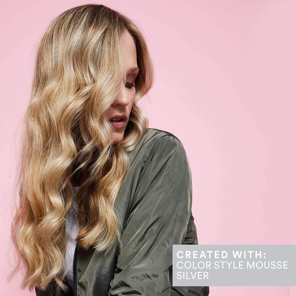 Indola Color Style Mousse Temporary Hair Colour - Silver 200ml | Demi ...