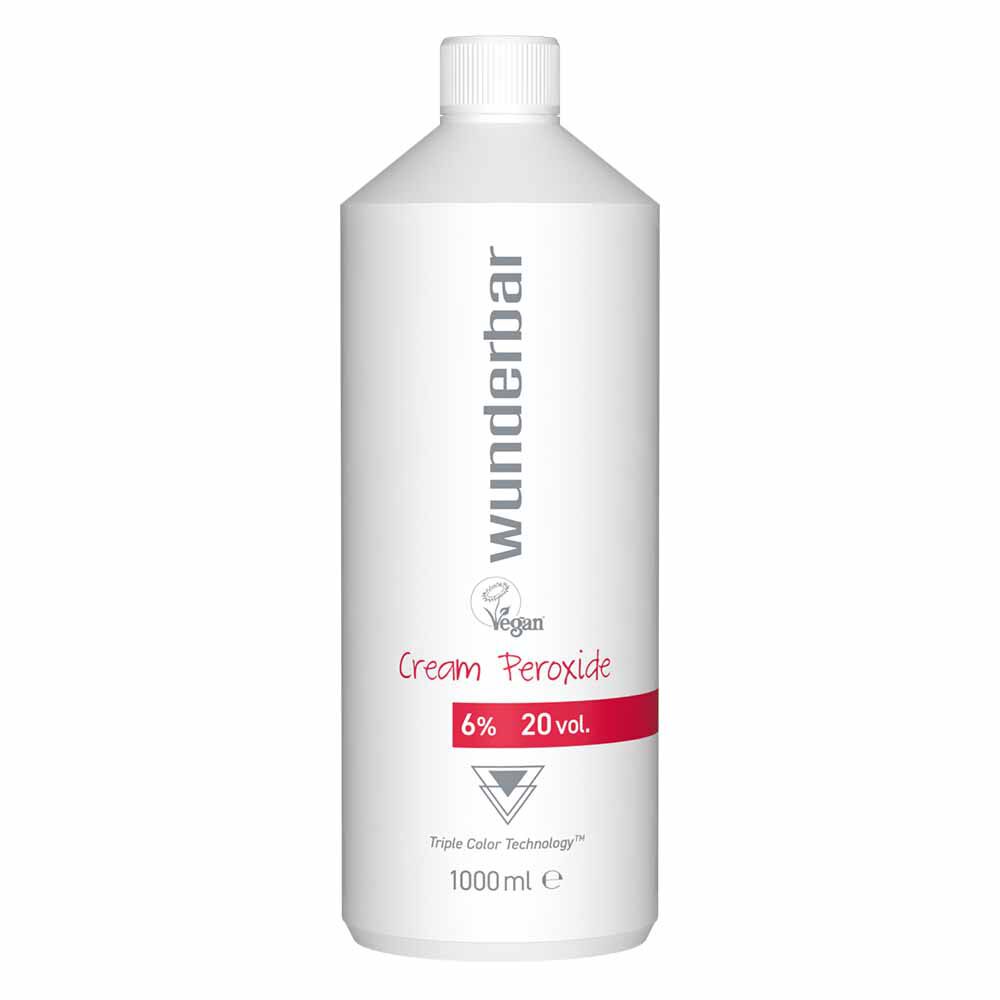 Wunderbar Cream Peroxide 6%/20V Low Viscosity 1000ml | Hair Bleach ...